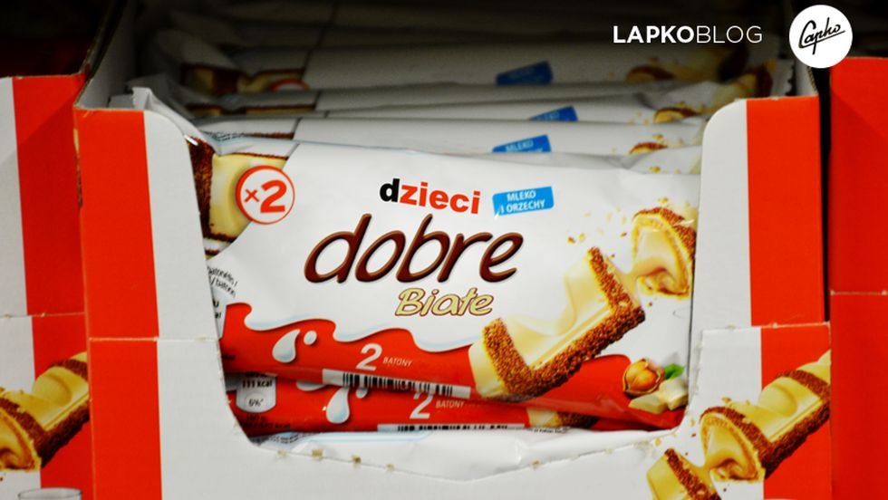 Kinder Bueno po polsku. Grafik przetłumaczył zagraniczne produkty na ... Kinder Bueno po polsku. Grafik przetłumaczył zagraniczne produkty na ...