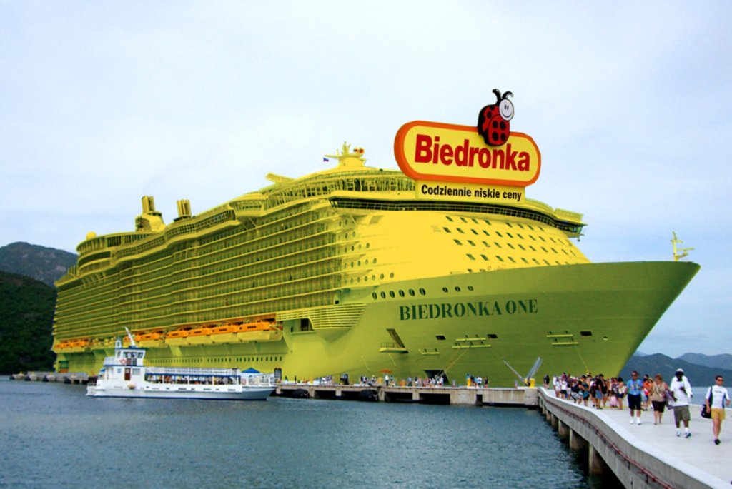 Statek Biedronki ominie zakaz handlu. Zrobisz w nim zakupy na morzu ...